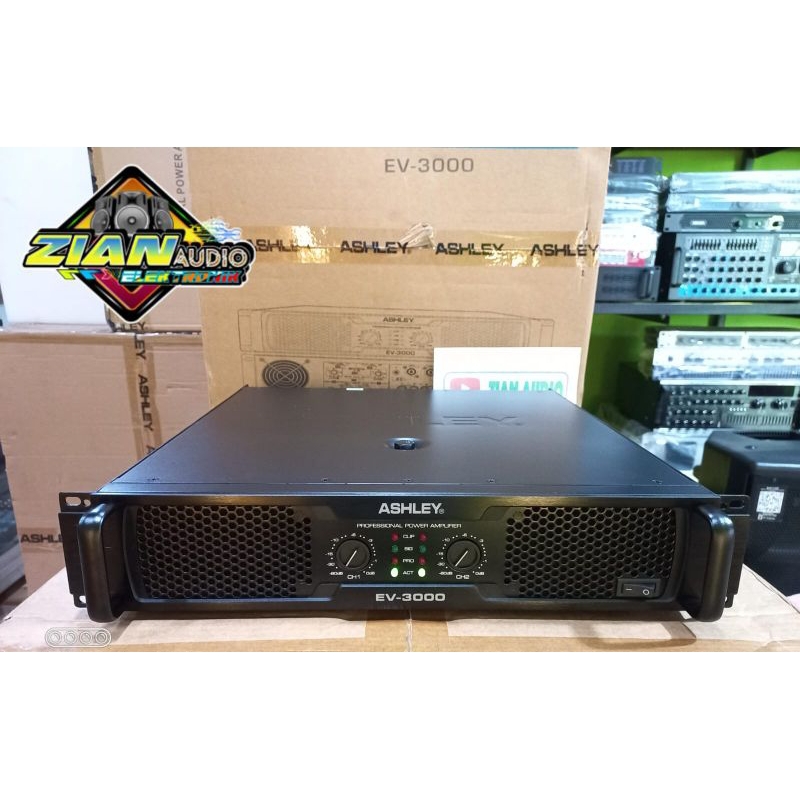 Jual Power Ashley EV3000 Amplifier Ashley EV 3000 Original class H ...