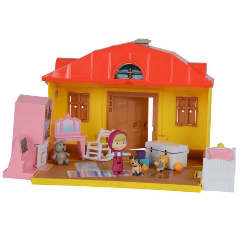 Jual Jual Diorama Marsha And The Bear rare Second, Rumah Boneka Anka ...