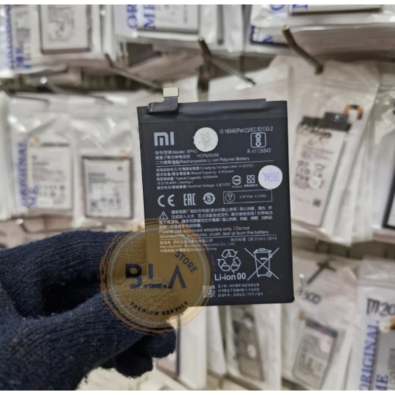 Jual Baterai Battery Xiaomi Mi 11 Lite BP42 Original | Shopee Indonesia
