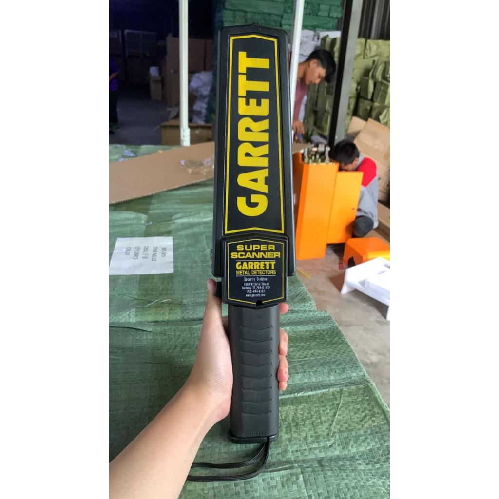 Jual Garrett Super Scanner V Hand Held Metal Detector / Security Metal ...