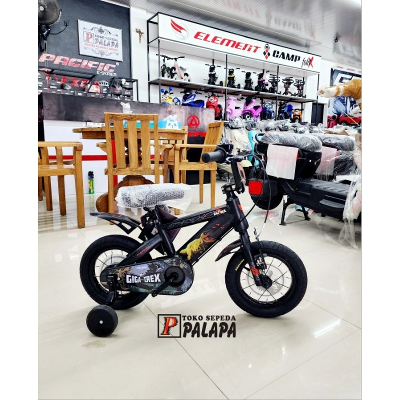 Jual SEPEDA ANAK 12 BMX ELEMENT JURASSIC WORLD | Shopee Indonesia