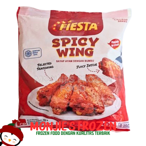 Jual Fiesta Spicy Wings 400gr - Sayap Ayam Dengan Bumbu | Shopee Indonesia