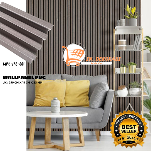 Jual WALLPANEL PVC WPC PVC MURAH HARGA PABRIK UK 290 CM x 15 CM | Shopee Indonesia