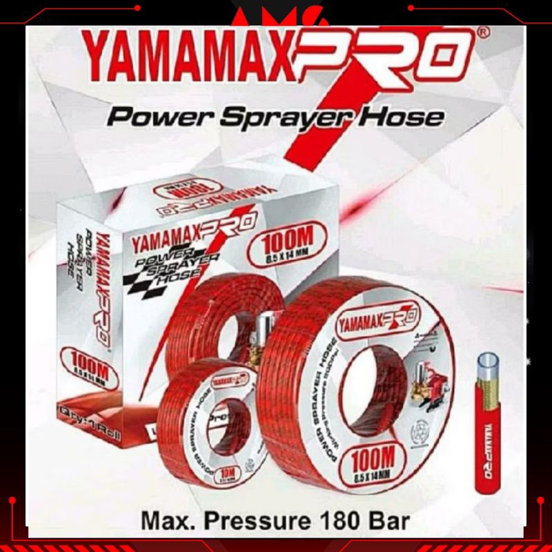 Jual SELANG POWER SPRAYER / SELANG MESIN SEMPROT 100 METER YAMAMAX PRO ...