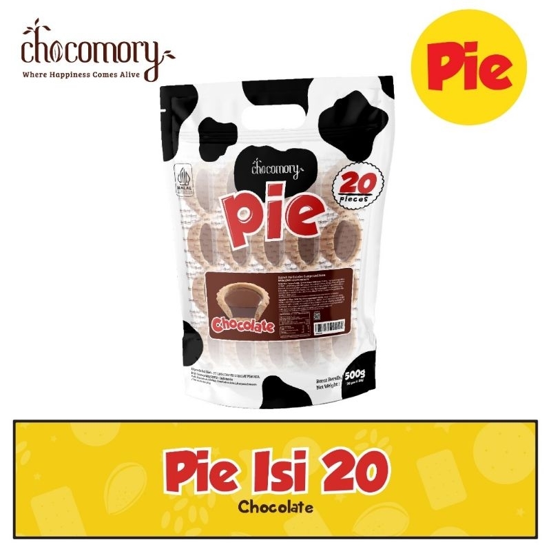 Jual Chocomory Chocolate Pie Isi 20 500g | Shopee Indonesia