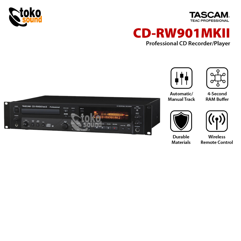 Jual Tascam CD-RW900 MKII (CD Rewritable Recorder/Player) | Shopee ...