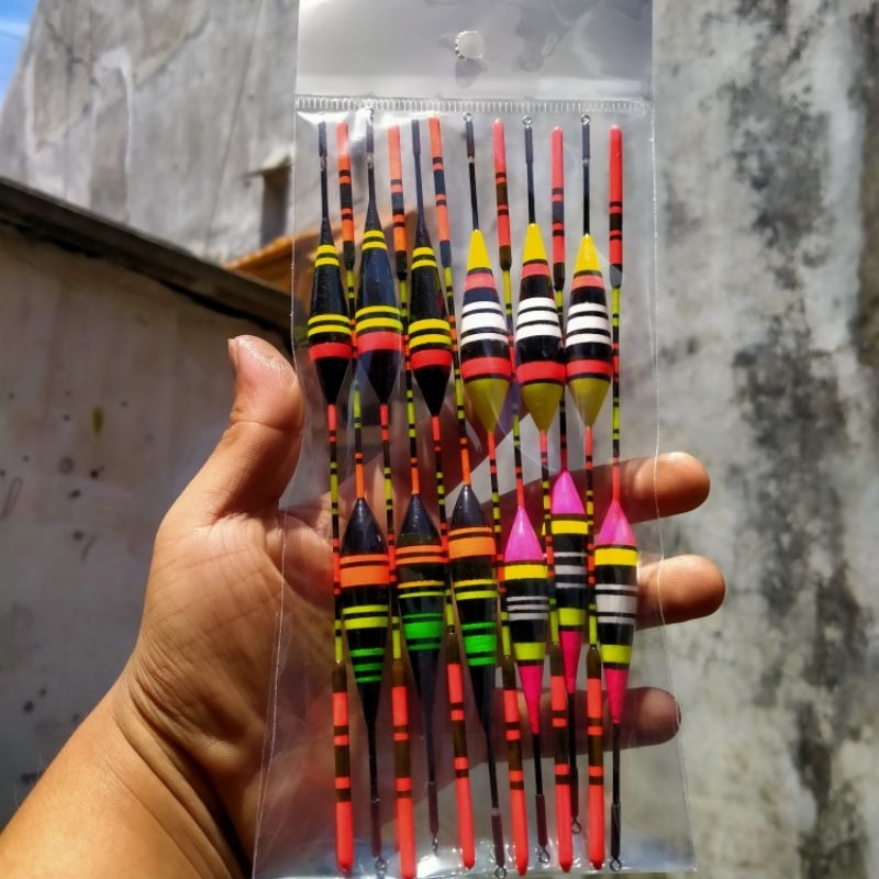 Jual 1 pack pelampung anti badai super sensitif isi 12 pcs | Shopee ...