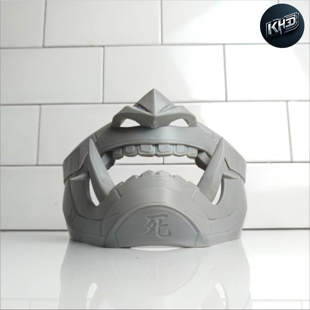 Jual Oni mask / Topeng Oni / topeng pesta / topeng halloween | Shopee ...