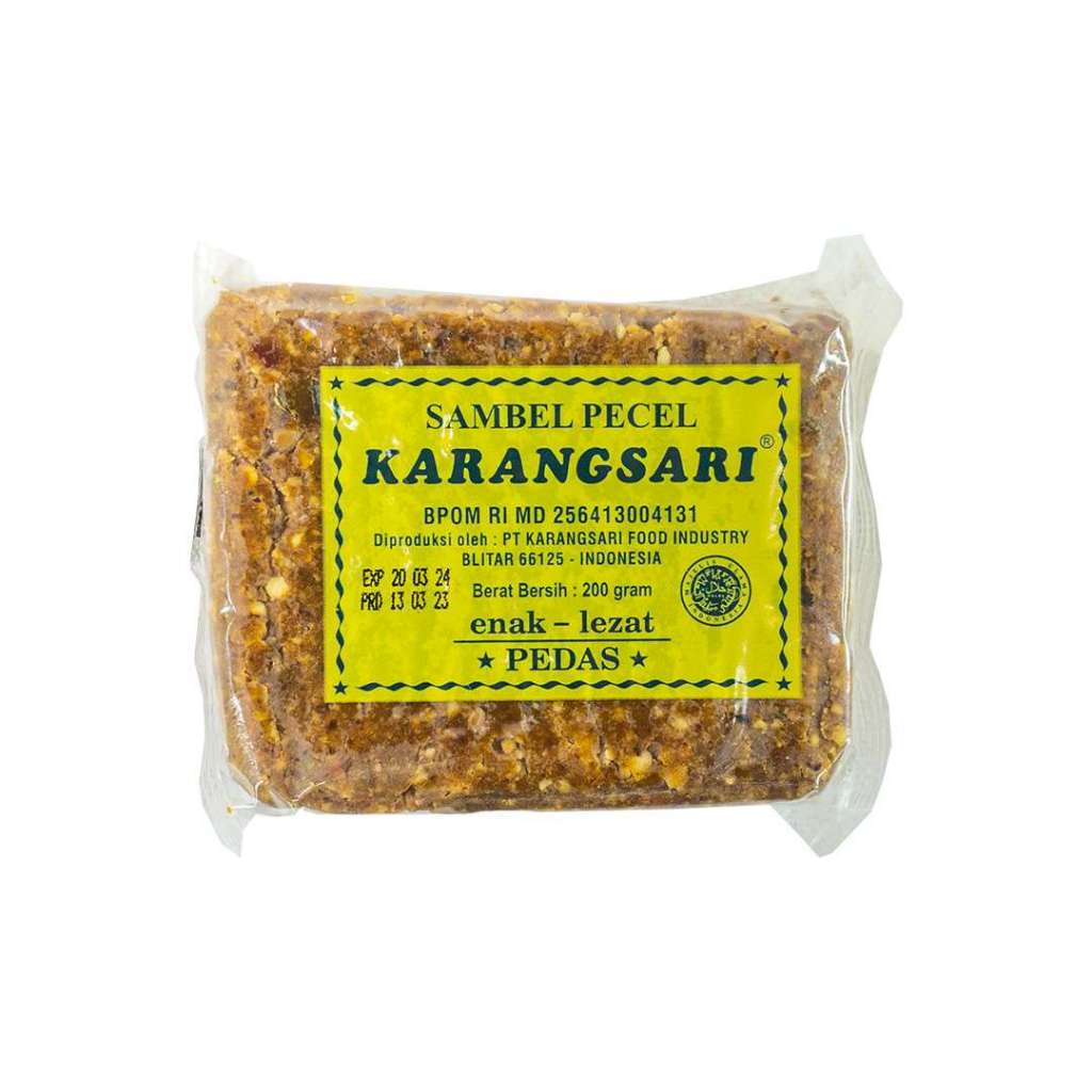 Jual Bumbu Sambel Pecel Karangsari / Karang Sari 200gr | Shopee Indonesia