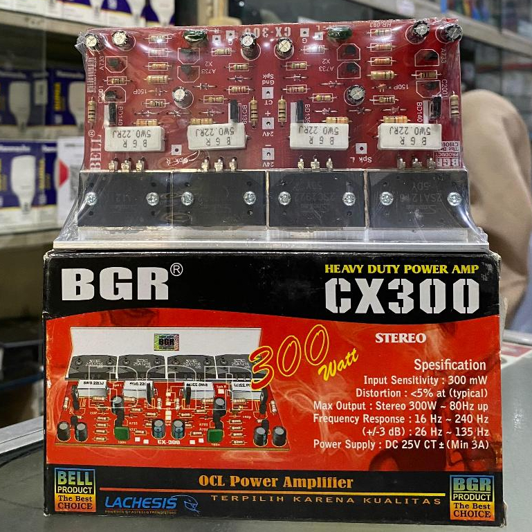 Jual Cx 300 Kit Power Amplifier 300watt | Shopee Indonesia