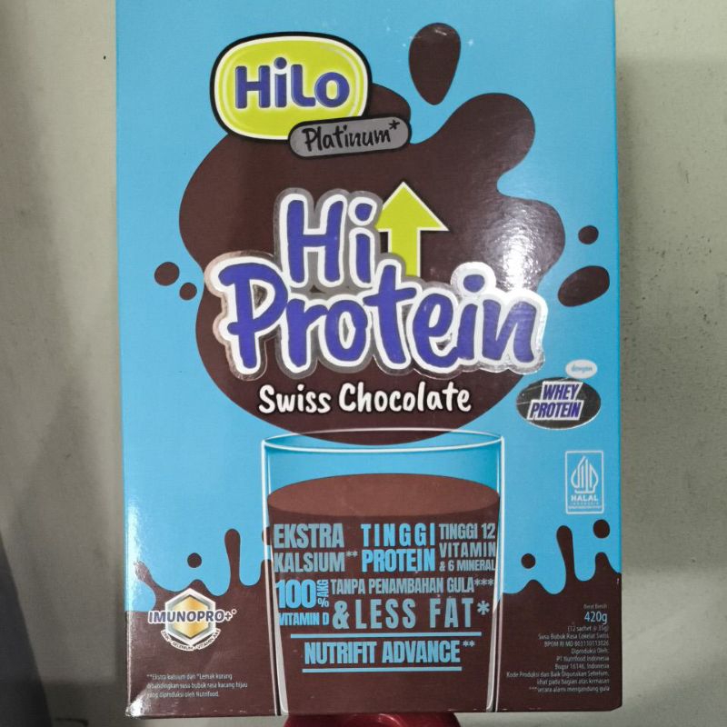 Jual Susu Hilo Platinum Cokelat 420g (12x35gr) | Shopee Indonesia