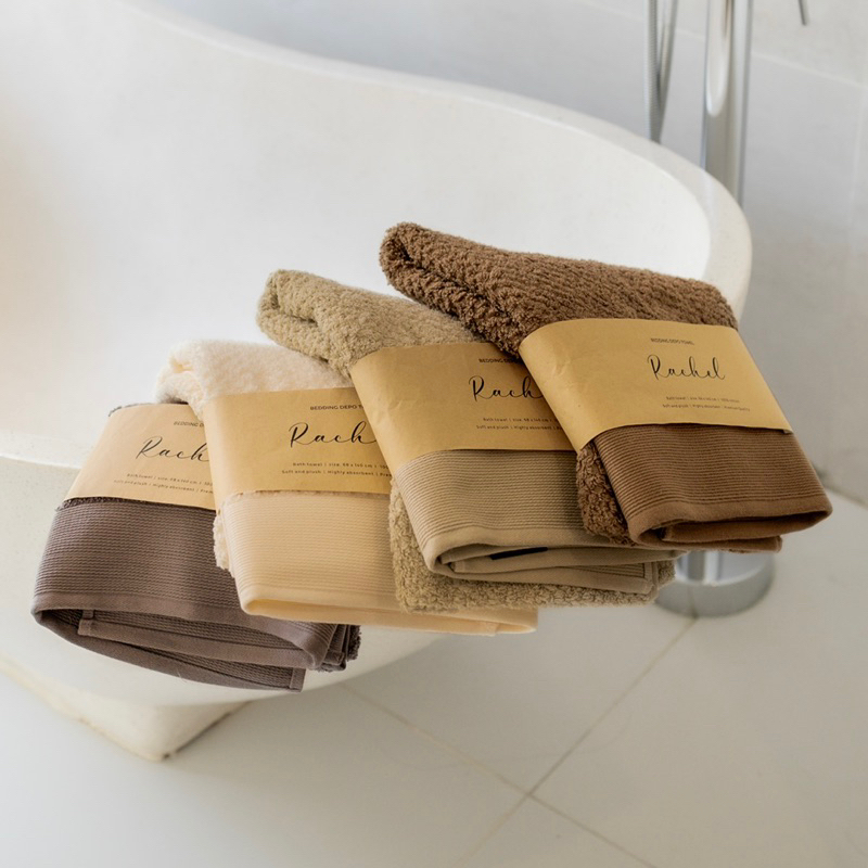 Jual Bedding Depo - Handuk Rachel / Rachel Towel Minimalist | Shopee ...