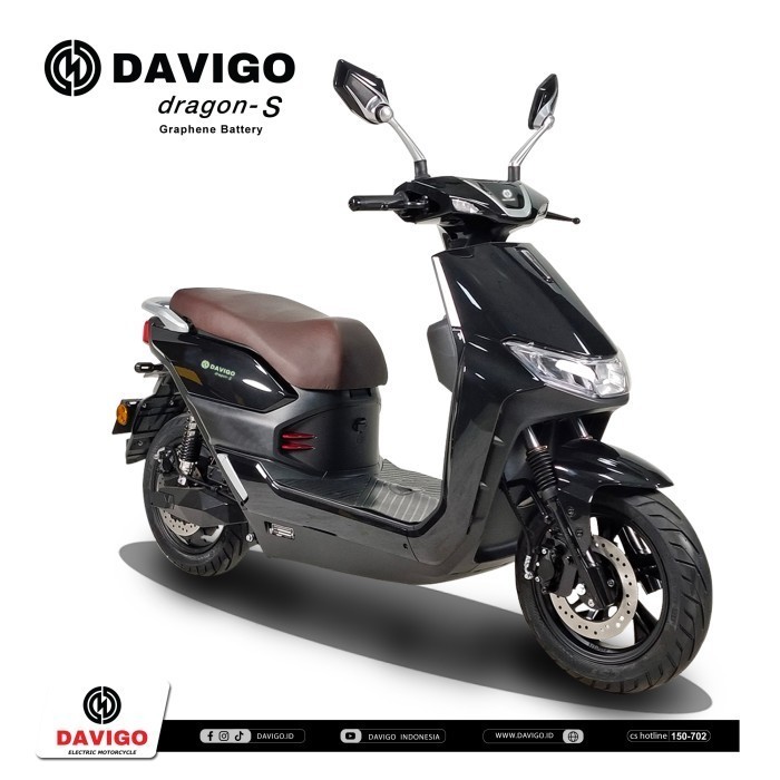 Jual DAVIGO Dragon S Motor Listrik (On The Road) | Shopee Indonesia