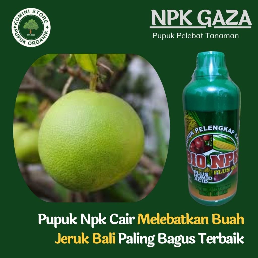 Jual Pupuk semprot booster buah jeruk bali paling ampuh - NPK GAZA ...