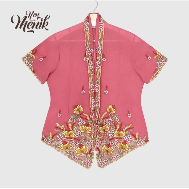 Jual L KEBAYA BUNGA TRADISIONAL PERANAKAN | Shopee Indonesia