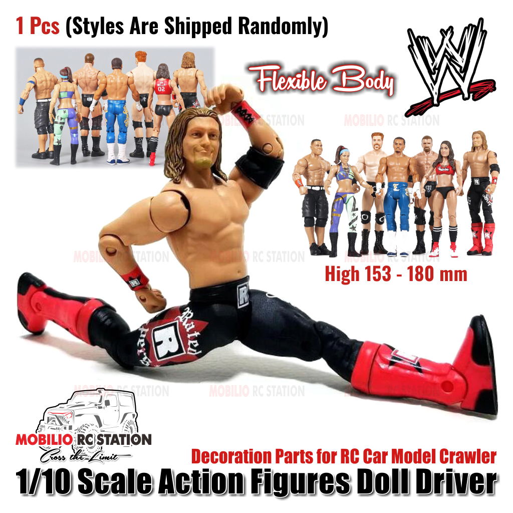 Jual Action Figures Doll Driver Decoration Parts for RC Crawler 1/10 ...