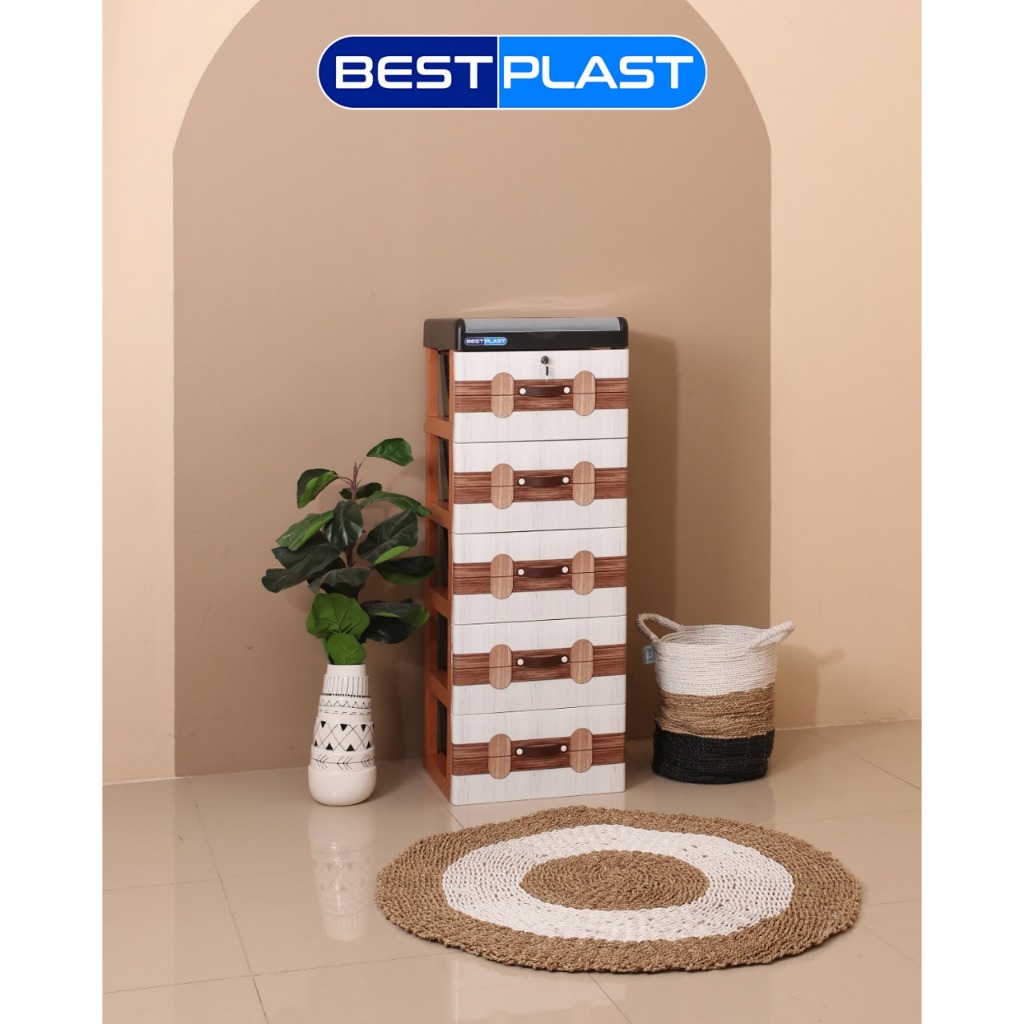 Jual BESTPLAST DRAWER LACI PLASTIK SERBAGUNA MODERN DRAWLER CABINET ...