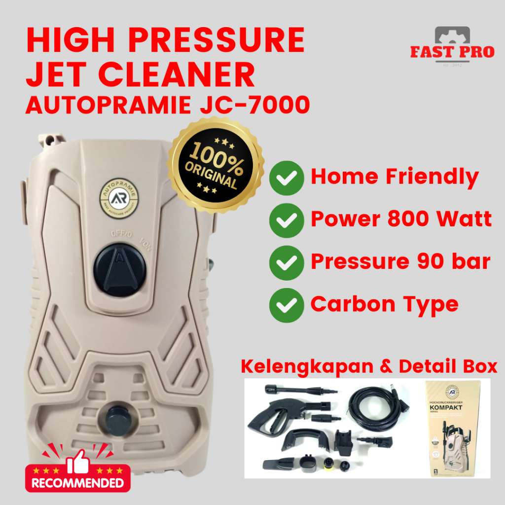 Jual AUTOPRAMIE AP JC 7000 Mesin Steam Jet Cleaner Carbon Brush 90 Bar 800 Watt | Shopee Indonesia