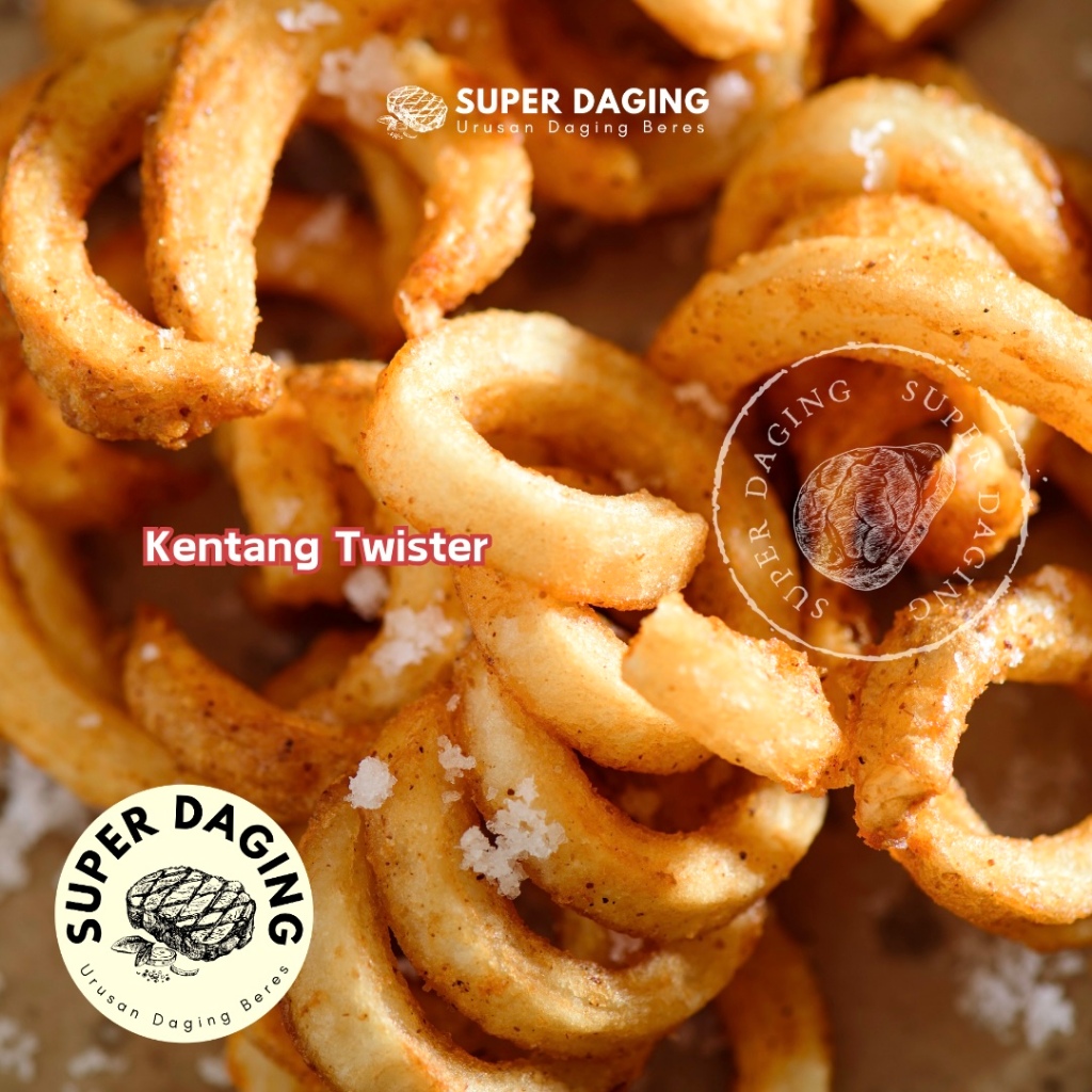 Jual Kentang Twister (Curly Fries) - Super Daging Malang | Shopee Indonesia