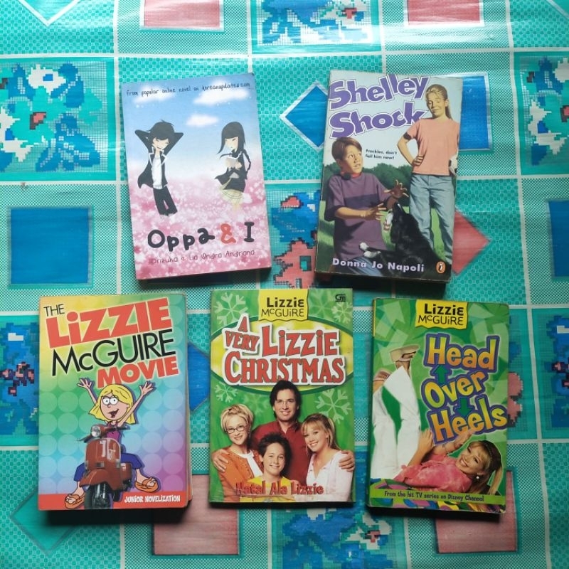 Jual Variasi Novel Remaja, Hanna Montana - Lizzie; OPPA & I, SHELLEY ...