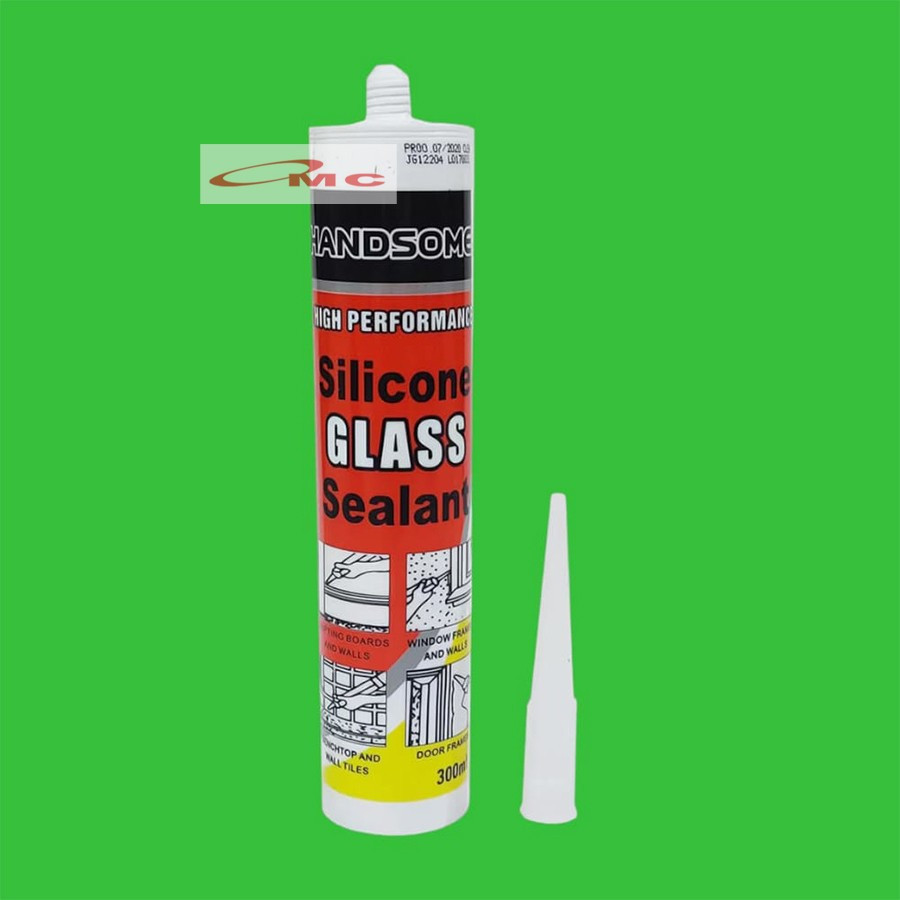 Jual Lem Sealant Kaca Lem Kaca Botol Handsome Silicone Sealant Botol ...
