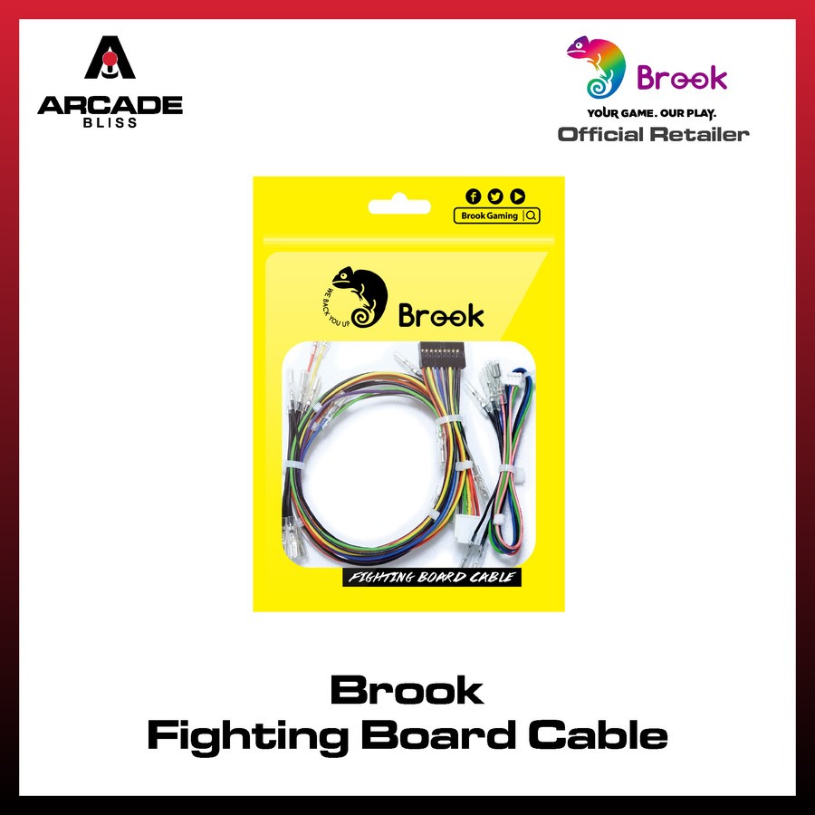 Jual Brook Fighting Board / Hitbox Cable Wiring Kabel Arcade Stick ...