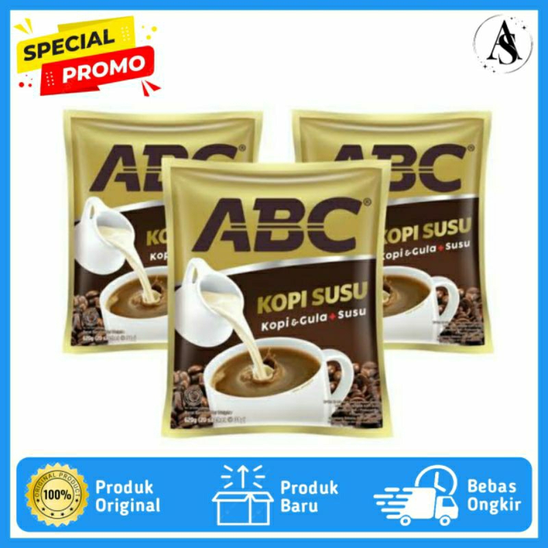 Jual KOPI ABC SUSU + GULA 1 RENCENG ISI 10 SACHET | Shopee Indonesia