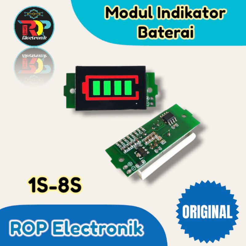 Jual Modul Indikator Baterai 1S-8S Original | Shopee Indonesia