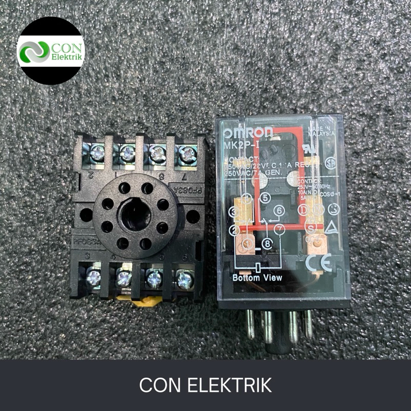Jual Relay MK2P-1 OMRON MK2P-1 8PIN 12V 24V 48V 220VAC | Shopee Indonesia
