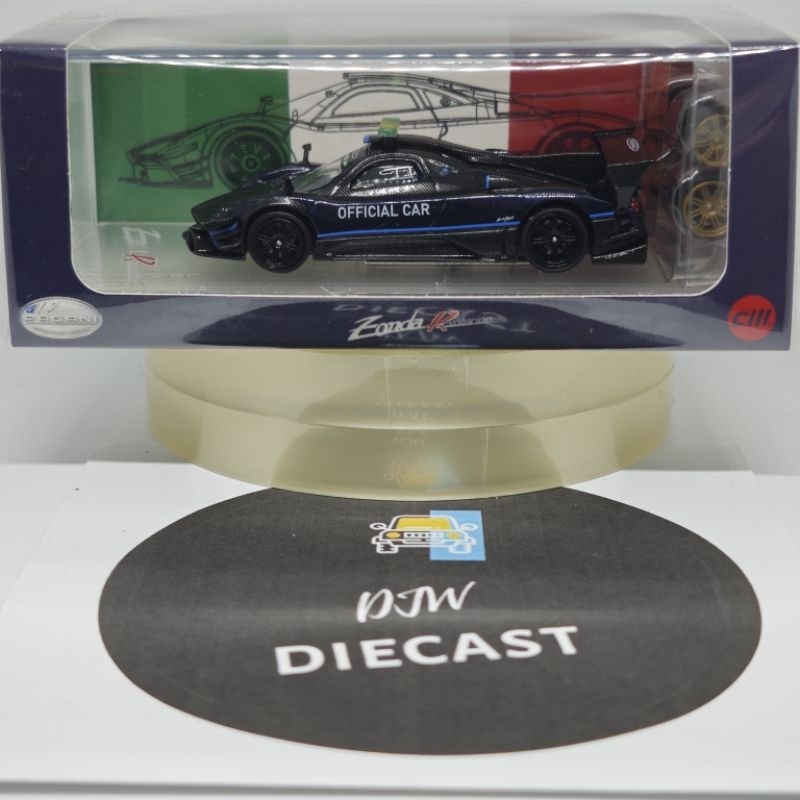 Jual CM Model 1/64 Pagani Zonda Revolucion Safety Official Car | Shopee ...