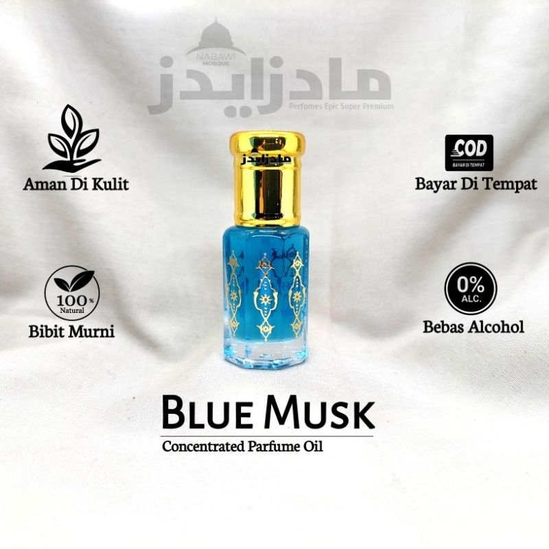 Jual Parfume Blue Musk | Parfum Blue musk khas arab | Shopee Indonesia