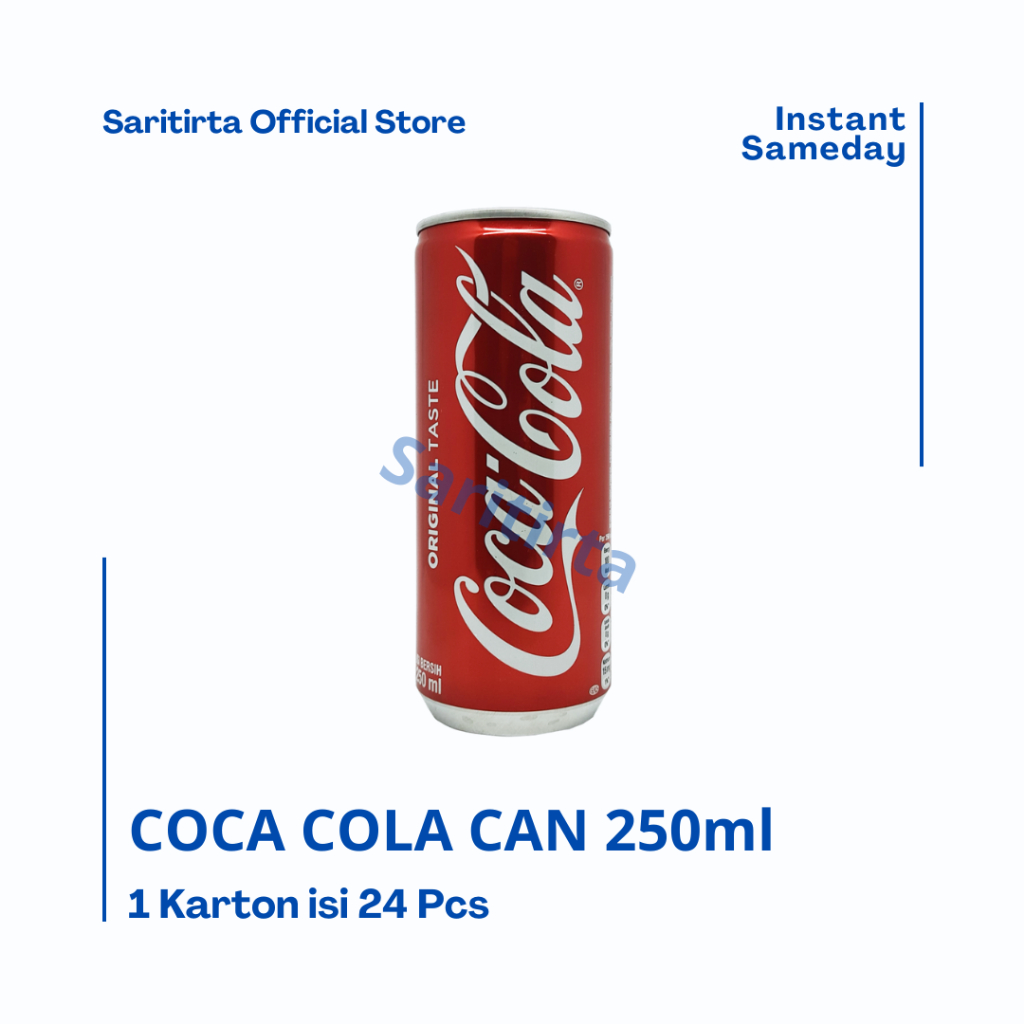 Jual Coca Cola Kaleng 250ml | Shopee Indonesia