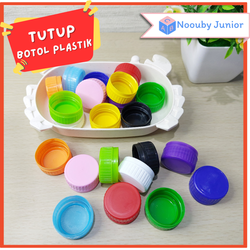 Jual NOOUBY Tutup Botol Plastik LONG NECK BARU Aneka Warna Untuk ...