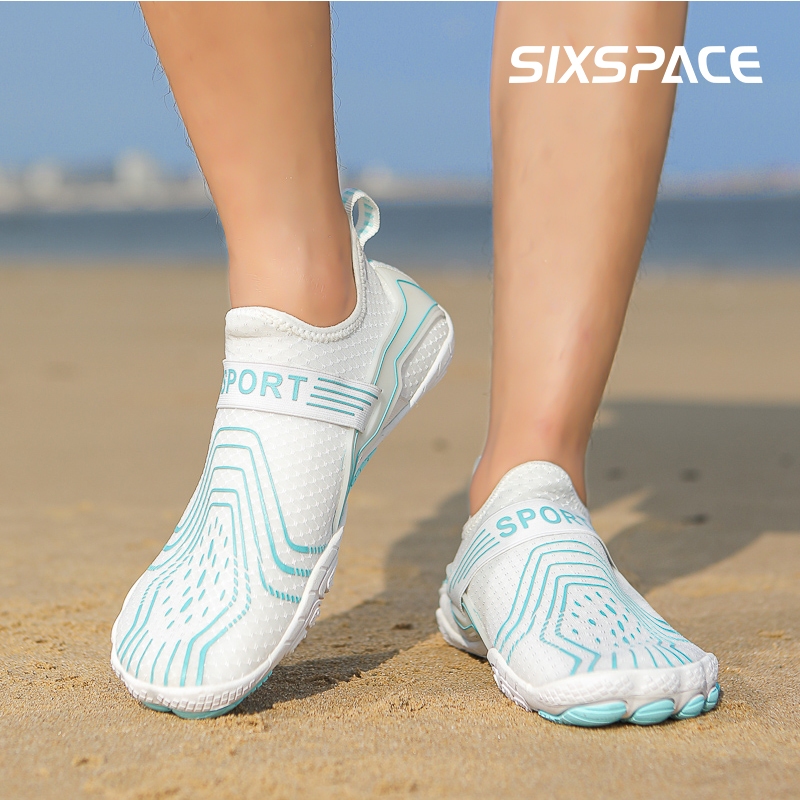Jual SIXSPACE Sepatu Pantai Sepatu Poundfit Wanita Pria Sepatu Rafting ...
