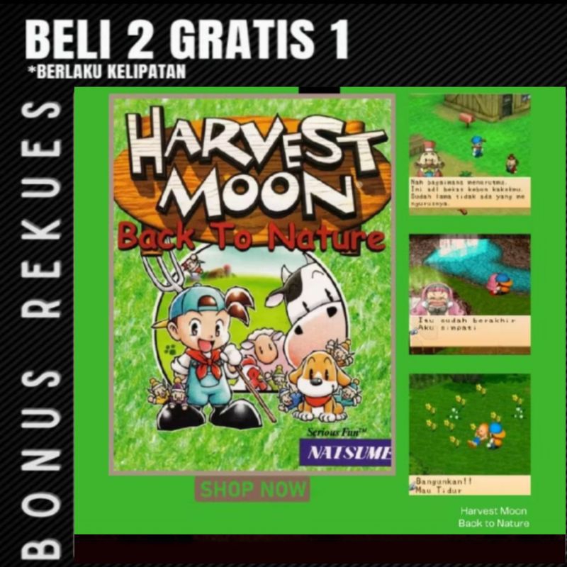 Jual Harvest Moon Back To Nature Link Download PC Game | Shopee Indonesia