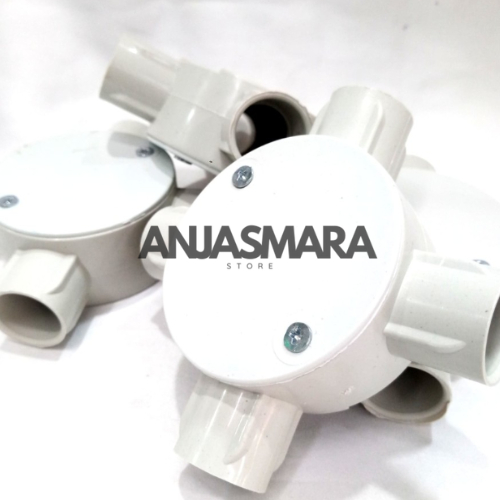 Jual Cross Dus 4 Cabang Model T Sambungan Instalasi Cable Listrik ...