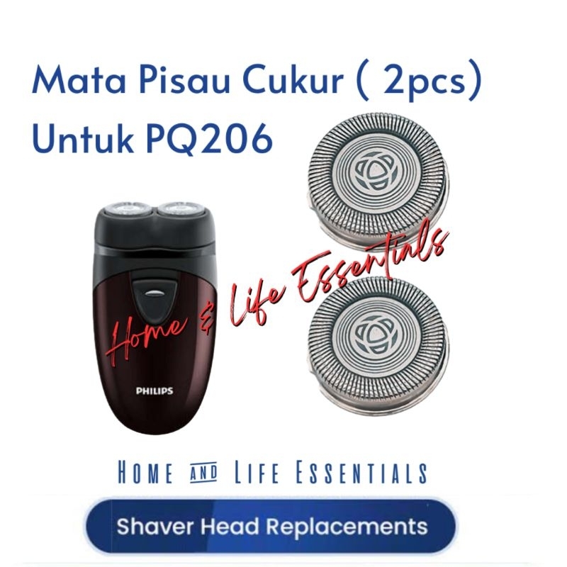 Jual Mata Pisau Cukur untuk Philips PQ206 Refill untuk PQ206 | Shopee ...