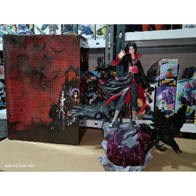 Jual ACTION FIGURE NARUTO SHIPPUDEN - AKATSUKI ITACHI UCHIHA AMATERASU ...