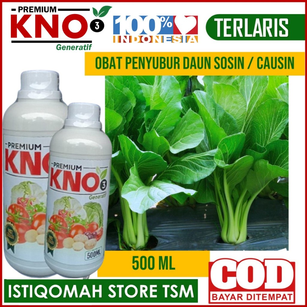 Jual KNO 3 PREMIUM 500 ML Pupuk Pembesar daun Penyubur Tanaman SOSIN ...