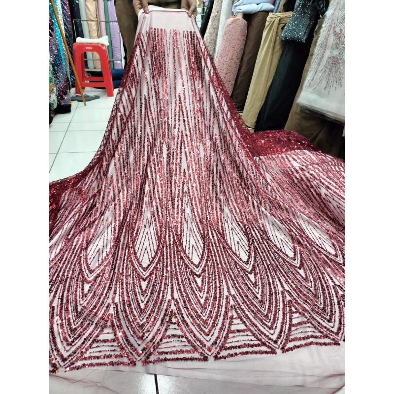 Jual kain/bahan tile ful Payet | Shopee Indonesia