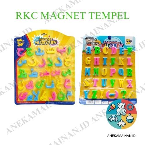 Jual Mainan Magnet Tempel Huruf Hijaiyah & Alfabet - Belajar Jadi Lebih ...