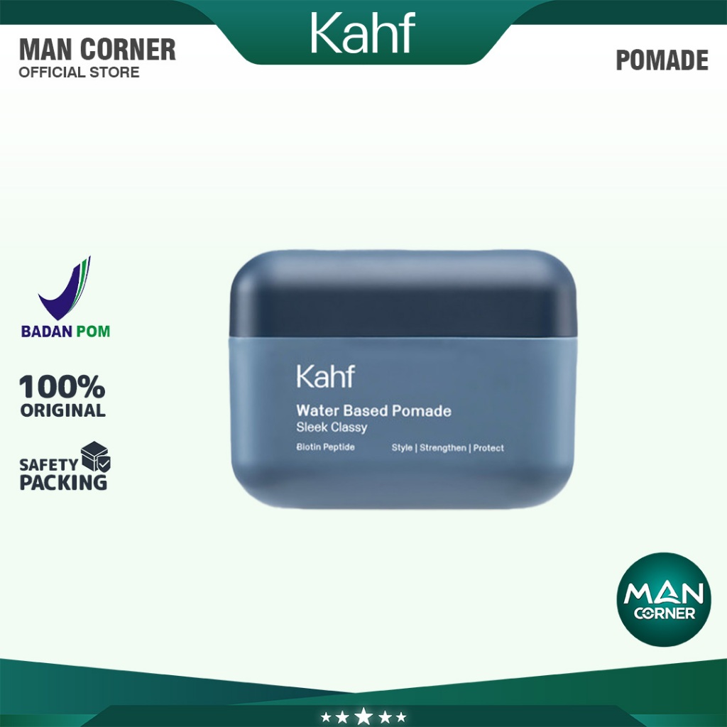 Jual Kahf Sleek Classy Water-based Pomade 70g | Man Corner | Shopee ...