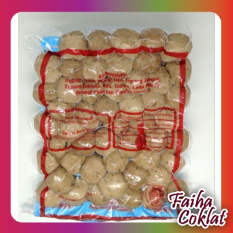Jual Bakso panglima isi 50 frozen/Bakso panglima urat isi 10 frozen ...