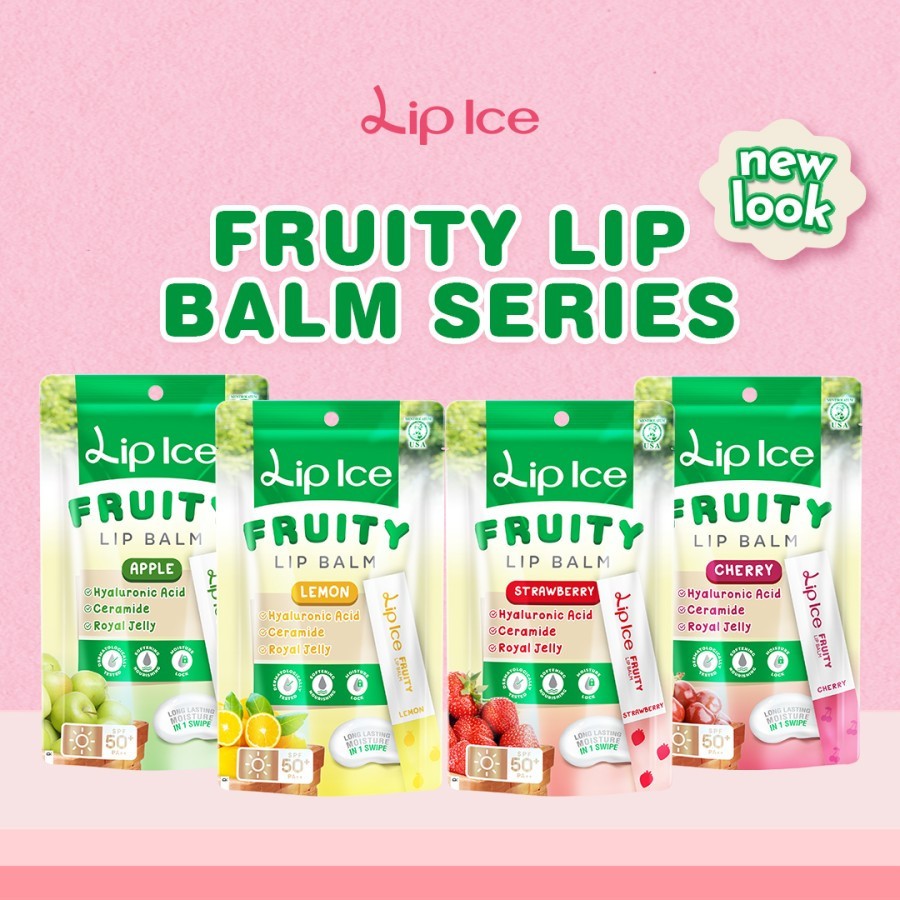 Jual LIP ICE FRUITY LIP BALM SERIES / KEMASAN BARU | Shopee Indonesia