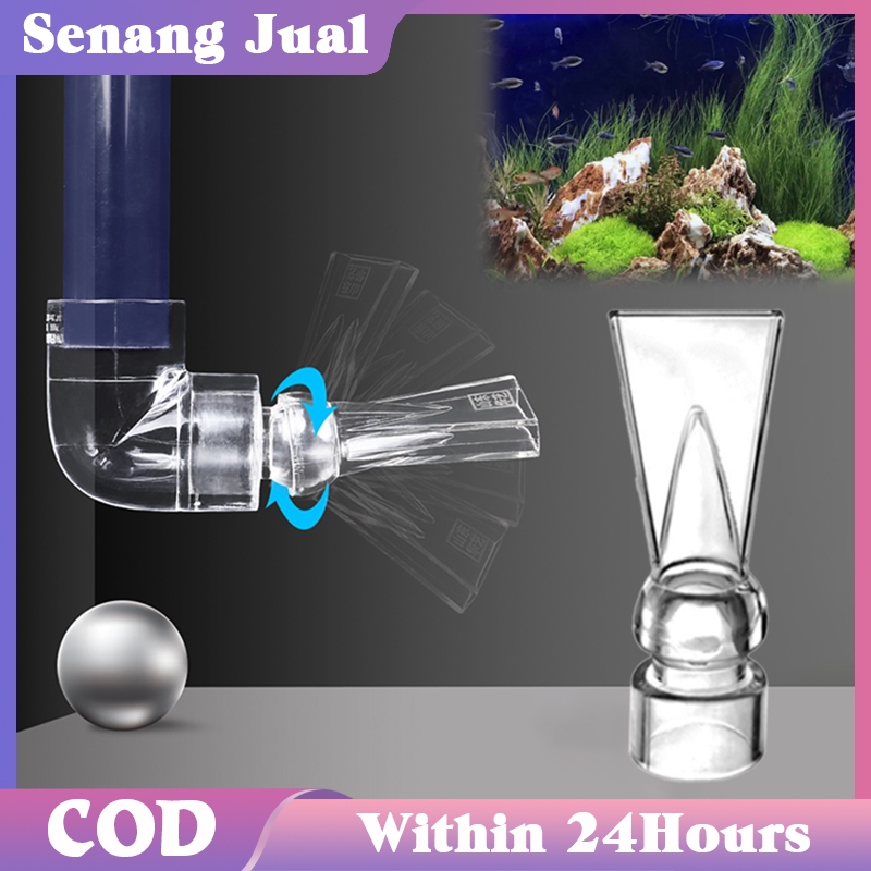 Jual Duck Water Output Pipa Pipe/ Katup Akuarium Pipa Duckbill U - PVC ...