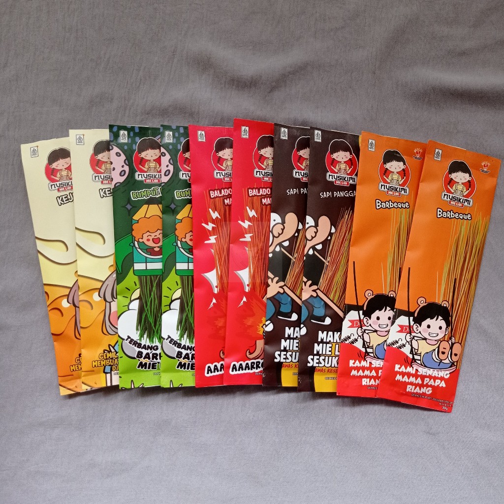 Jual Nusikimi Mie Lidi / Mielidi / Milidi / viral / Snack / cemilan ...