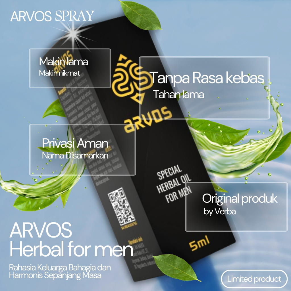 Jual Spray kuat dan tahan lama ARVOS herbal untuk pria bertenaga ...