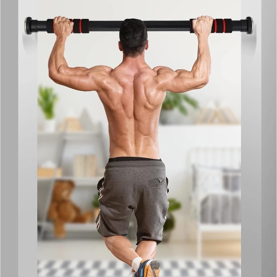 Jual Alat Fitness Pull Up Bar SPEEDS Door Chinning Bar Dinding Pintu ...