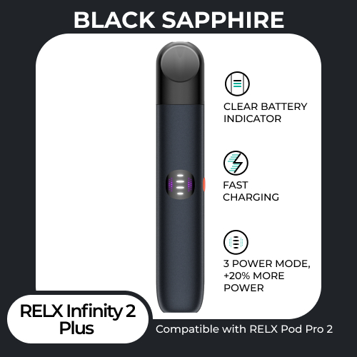Jual RELX Infinity 2 Plus Device - Black Sapphire | Shopee Indonesia