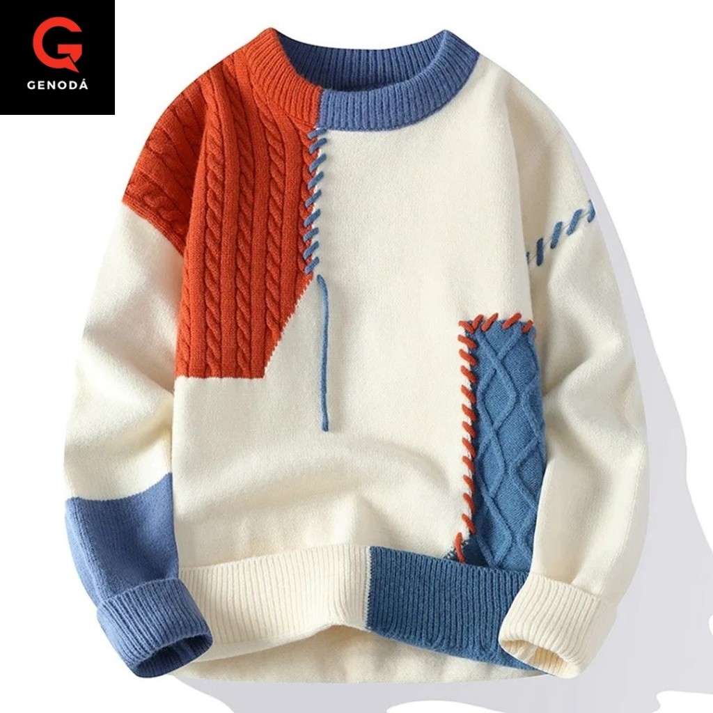 Jual Sweater Rajut Pria Motif Cable Premium Quality Bahan Berkualitas ...